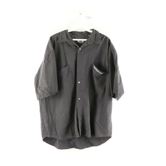 Vintage | Shirts | Vtg 9s Iou Streetwear Double Pocket Button Shirt ...